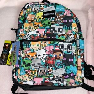 Bioworld | Accessories | Nwt Minecraft 7 Backpack | Poshmark